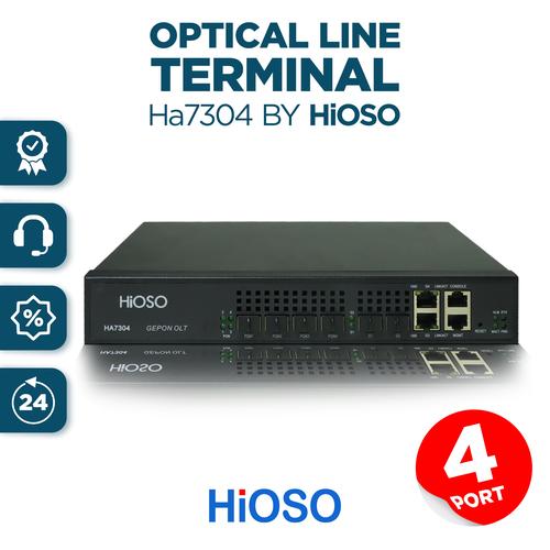 Jual OLT HA7304 EPON 4 Port HiOSO -Include SFP 9/8dB -Garansi resmi 1 ...