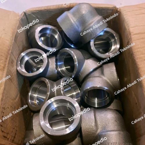 Jual Elbow socket weld class 3000 size 1" Knee SW #3000 Carbon steel ...