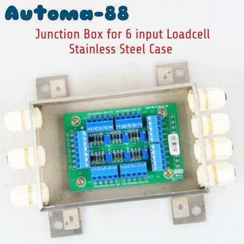 Jual Junction Box Load Cell Bridge Timbangan 4 6 8 Loadcell Stainless ...