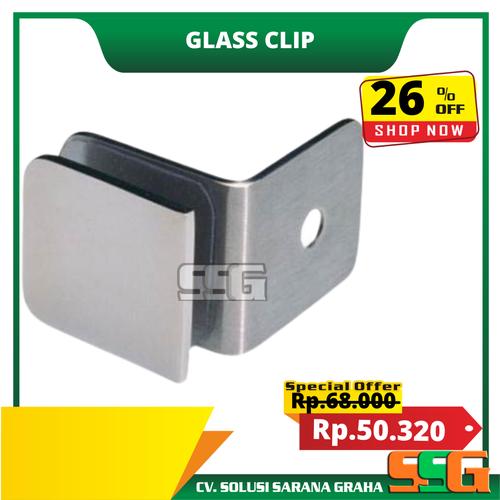 Jual Glass Clip GCP ROUND L GTW Penjepit Kaca Konektor Kaca - Kota ...