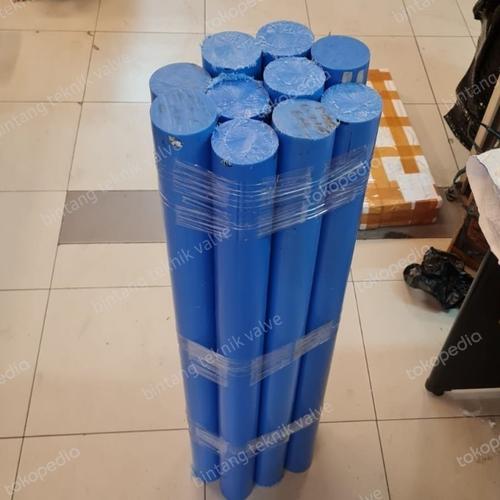 Jual nylon rod batangan biru 95mm x 100cm / 1 meter PE ROD - Jakarta ...