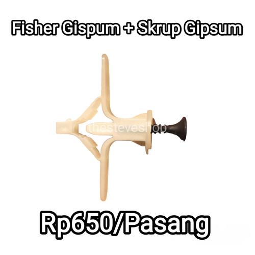 Jual Fisher Gypsum Gipsum Skrup Satu Set - 2" 5cm - Kab. Tangerang ...