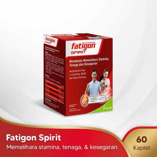 Promo Fatigon Spirit Box 10 x 6 Strip - Vitamin B Kompleks - Jakarta ...