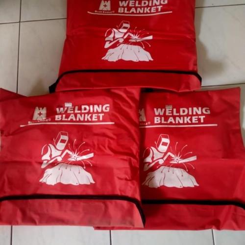 Jual blue eagle welding blanket htx1000 fire blanket,selimut kain tahan ...
