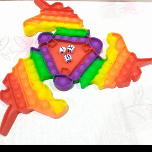 Jual Mainan Pop it Jumbo 30cm Fidget pop it Rainbow Sensory Bubble ...