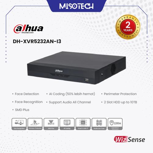 Promo DVR 32CH DAHUA 5MP DH-XVR5232AN-I3 5M-N 2 HDD H.265+ WIZSENSE SERIES - Jakarta Barat ...