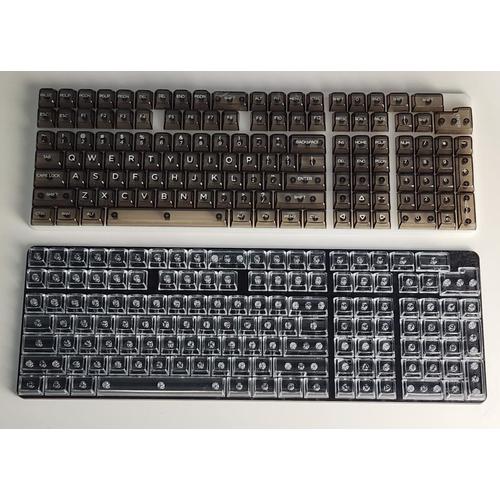 Jual KEYCAPS CRYSTAL TRANSPARENT CBSA Profile - PC Material ( 132 Keys ...