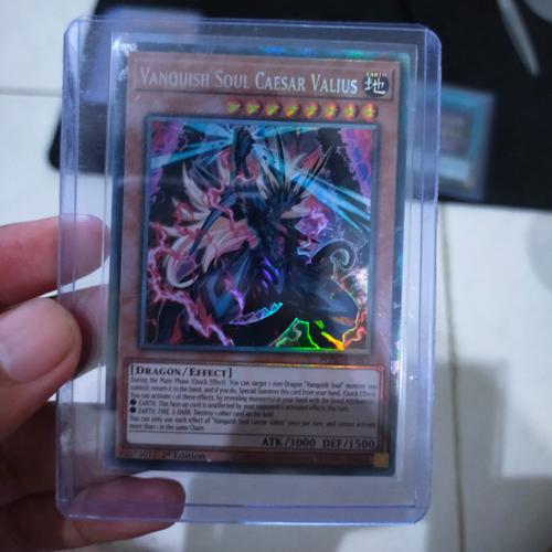 Jual Yugioh Vanquish Soul Caesar Valius WISU-EN021 Collector's Rare 1st ...