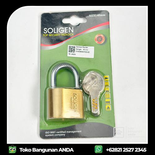 Jual GEMBOK PENDEK SOLIGEN 40mm - Kota Semarang - Toko Bangunan ANDA ...
