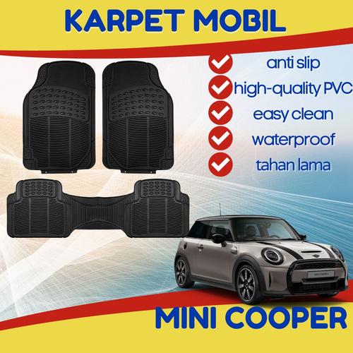 Jual Karpet Mobil Mini Cooper Alas Lantai Dasar Karet PVC Simple Anti ...