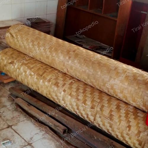 Promo bilik bambu anyaman kecil ukuran 2x3 paket MURMER - Kota ...