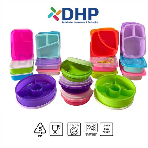 Jual Kotak Makan PALUGADA - Lunch box Sekat Plastik Tempat Bekal Anak ...