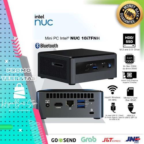 Jual Mini PC Intel NUC10i7FNH Core i7 Gen10 RAM 16GB/256GB SSD Win 10 ...