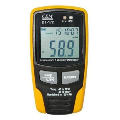 Jual Cem Dt-172 Temperature Humidity Hygrometer Data Logger With ...