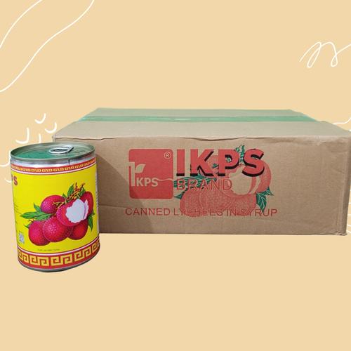 Jual IKPS Brand Leci Kaleng / lychee in syrup 567gr-(1 karton isi 24pcs ...