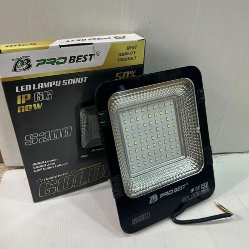Jual Lampu Sorot Tembak Led Floodlight 200 Watt 200W - PB 200W Putih - Jakarta Barat ...