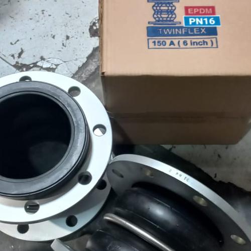 Jual Fleksibe joint doubel bellow Flange galvanis Brand TOZEN. Size 3 ...