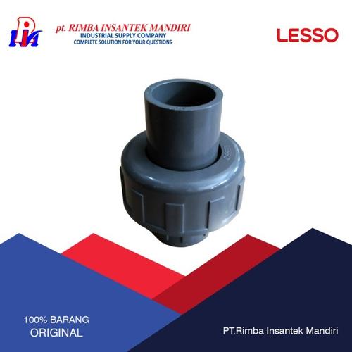 Jual Pvc Union socket 1 Inch aw / water mur Lesso - Kota Bandung - PT ...