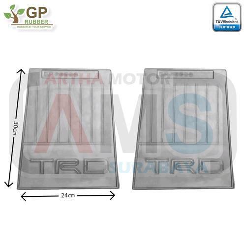 Jual Karpet Karet Penahan Roda Lumpur Mud Guard Mobil TRD Kotak ...