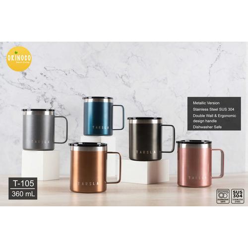 Promo Orinoco Gelas Stainless Steel TS-105 Mug Coffe Cup Aesthetic 360 ...