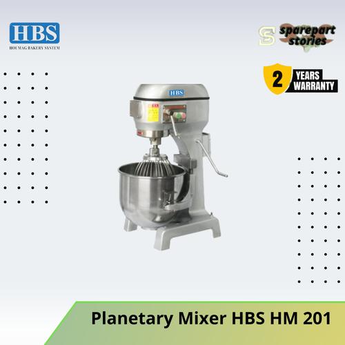 Jual Restoline Planetary Mixer HBS Model HM201 Cap. 20 Liter Garansi ...