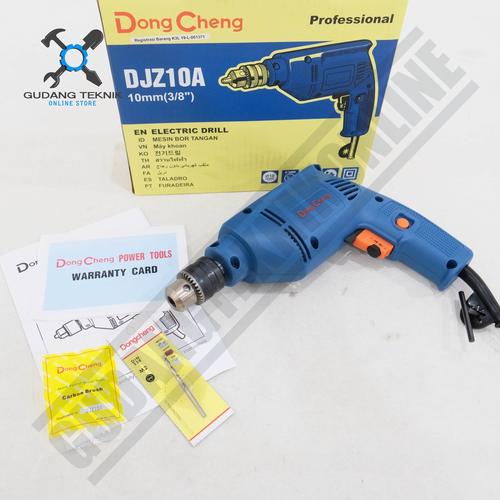 Jual DONGCHENG Mesin Bor 10mm DONGCHENG DJZ10A / Mesin Bor Tangan Kayu Besi 10 mm DJZ-10A Bor ...