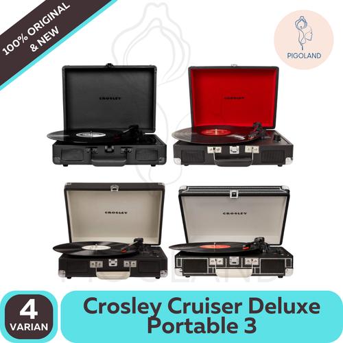 Jual Crosley CR8005D-BK Cruiser Deluxe Portable Piringan Hitam Vynil ...