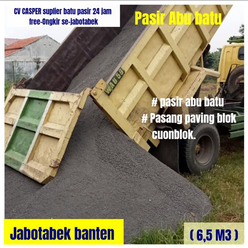Jual pasir abu batu 1 truck pasang paving kuonblok - kota Bogor, 1 Dum ...