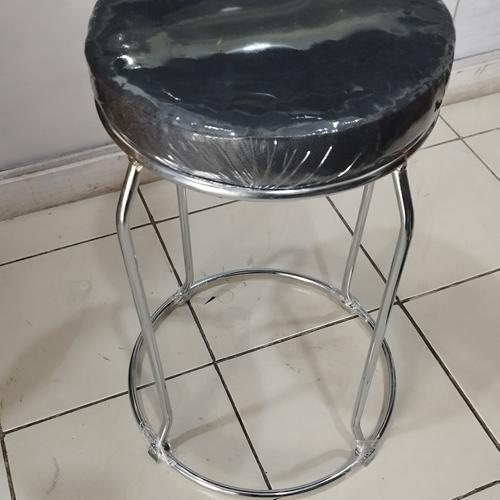 Jual BANGKU OREO BANGKU BULAT KURSI CAFE - stainles hitam - Kota ...