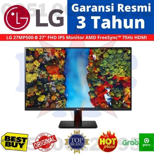 Jual Led Monitor Lg 27Mp500 27 Inch Ips 75Hz Full Hd Hdmi Lg 27Mp500-B ...