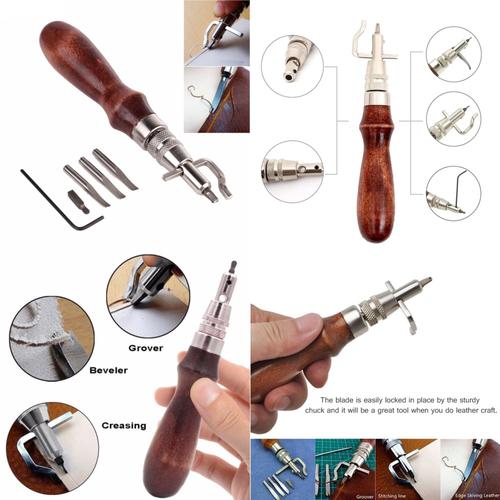Jual Alat DIY Jahit Kulit 7 in 1 Tool Set Peralatan Seni Kerajinan ...