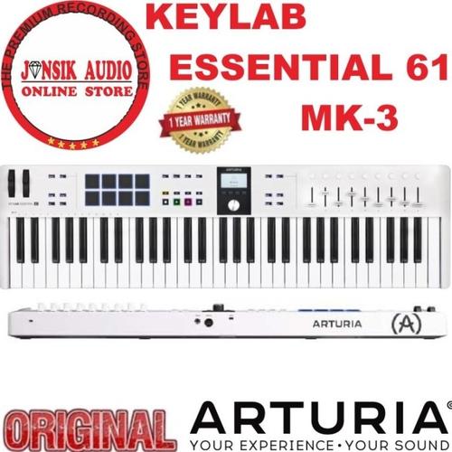 Jual Arturia KeyLab Essential 61 mk3 61-key Keyboard Controller Arturia ...