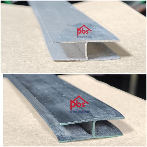 Jual LIS H ALUMUNIUM / SAMBUNGAN POLYCARBONATE / LIS H SILVER / LIS H ...