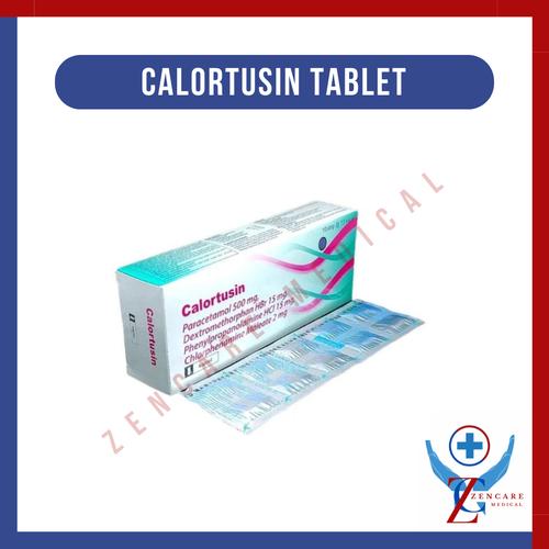 Jual Calortusin Tablet Obat Flu Dan Batuk Eceran / Sebox Isi 10 Strip ...