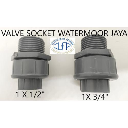 Jual V.SOCK / DRAT LUAR WATERMOOR PVC 1 X 1/2" JAYA - Kota Medan - CV ...