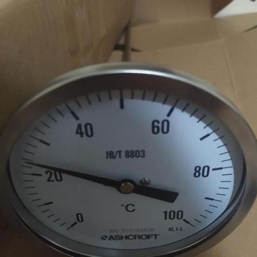 Jual Best Seller Temperature Gauge/Thermometer 100°C 4" Ashcroft Model ...