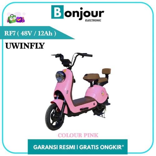 Promo Sepeda Listrik Uwinfly Redfish 7 RF7 RF 7 Battery 48V/12Ah Pink [ORI] Cicil 0% 3x ...