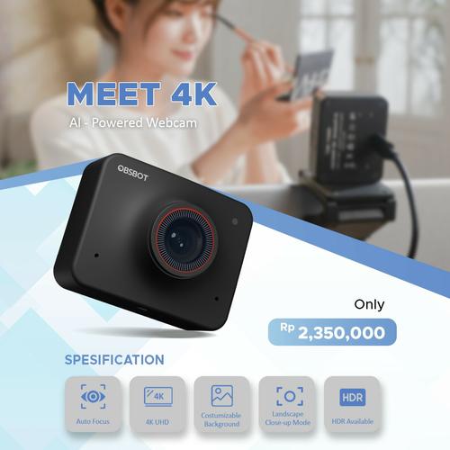 Jual Meet 4k Al -powered webcam - Kota Tangerang - DigitalCam6365 ...