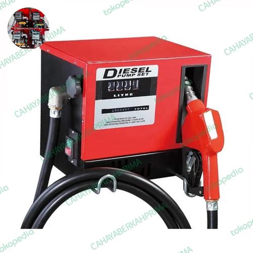 Jual Fuel pump dispenser Mesin Pengisian BBM minyak/solar 60 LPM 220V ...