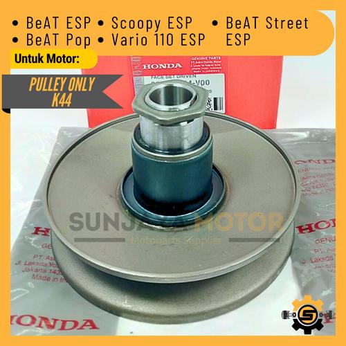 Jual Pulley Only K44 Honda BeAT ESP, BeAT Street, Scoopy ESP, Vario 110 ...