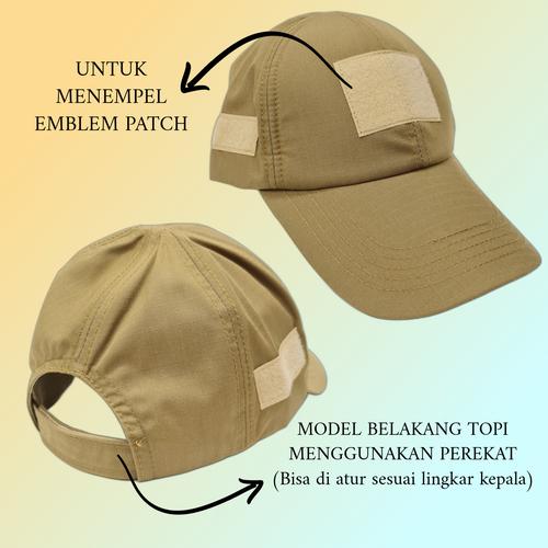 Jual Topi Tactical Velcro Termurah Kualitas Premium - Putih - Jakarta ...