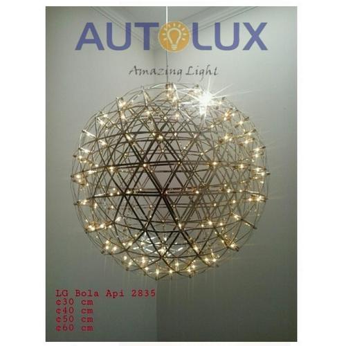 Jual Lampu Gantung Modern Spark LED Bola Liontin Lampu Kembang Api Bola ...