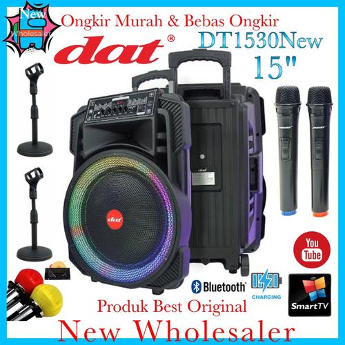 Jual Speaker aktif Sound 15 inch Dat DT1530 new original wirelesa portable - Jakarta Barat ...