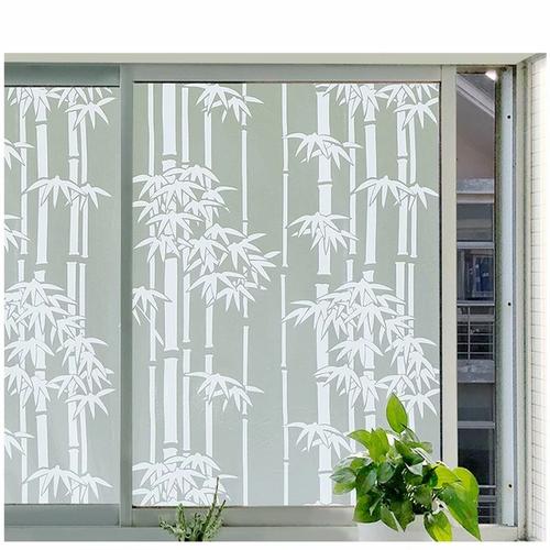 Jual Sticker /Stiker Kaca Film Sanblast Sandblast Sunblast Motif Bambu ...