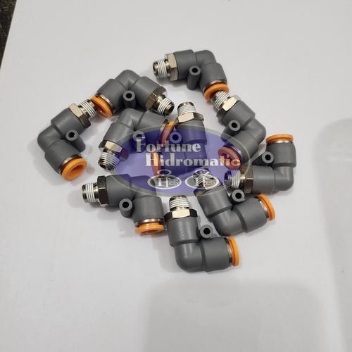 Jual FITTING PNEUMATIC EMC MPL 08-01 SELANG TO DRAT/ SELANG 8mm x DRAT ...