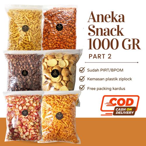 Promo Aneka Snack 1000 Gram Part 2 / Cemilan Camilan Grosir Bal Kiloan ...