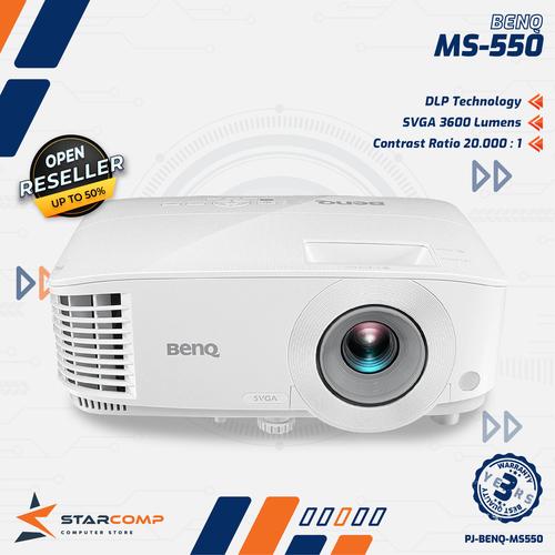 Promo Projector BenQ MS-550 BenQ Proyektor MS550 SVGA 3600 Lumens Cicil 0% 3x - Kab. Sleman ...