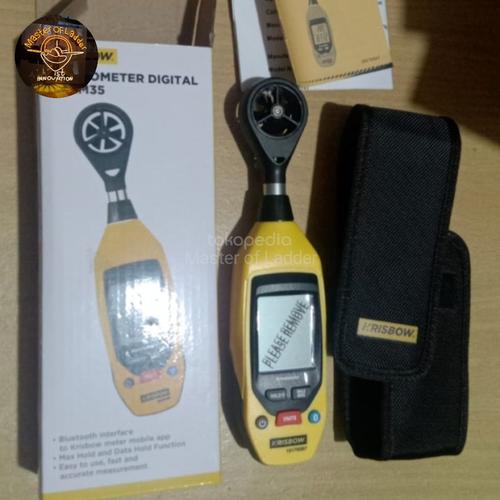 Jual Digital Anemometer Alat Ukur Kecepatan Angin Suhu Krisbow With ...