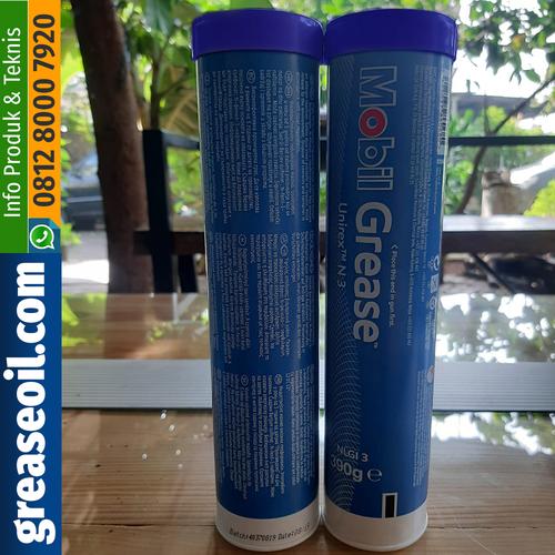 Jual GREASE MOBIL UNIREX N3 High Temp Lithium Complex 390 Gr Cartridge ...
