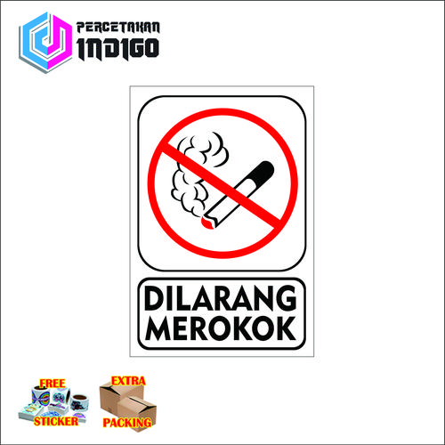 Jual plat alumunium rambu dilarang merokok type g - Kab. Bekasi ...